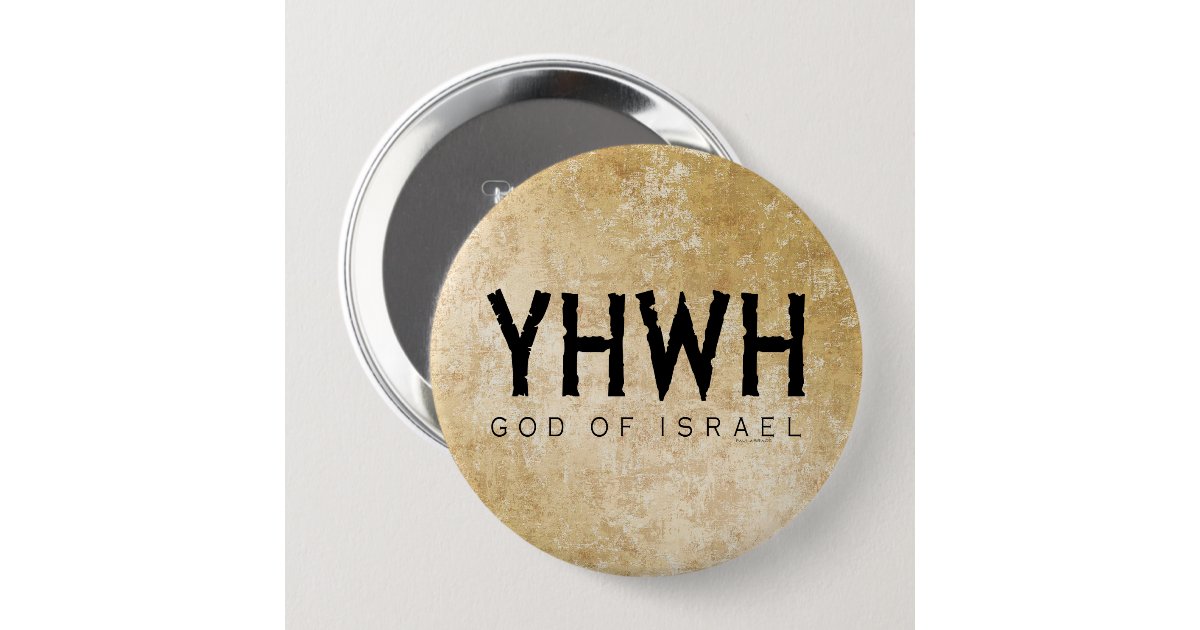 YHWH Jehovah 10 Cm Round Badge | Zazzle