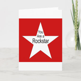 Rockstar Cards | Zazzle UK