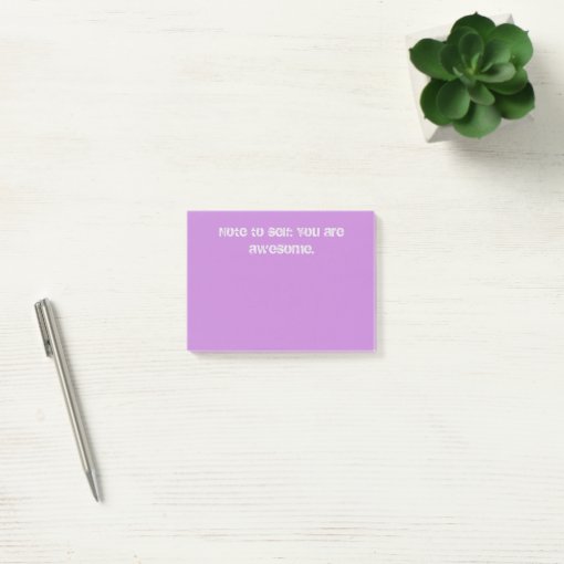 You Are Awesome Post-it Notes | Zazzle