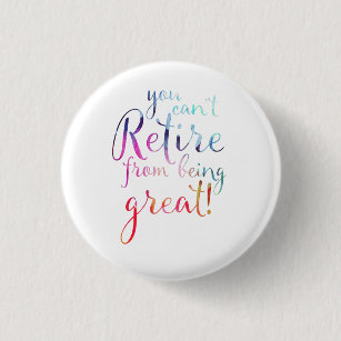 Retirement Badges & Pins | Zazzle UK