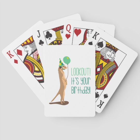 Your Birthday Playing Cards Zazzle co uk Your Birthday Playing Cards Zazzle co uk