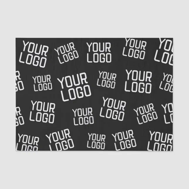Your Design or Business Logo | Random Placement Tissue Paper | Zazzle