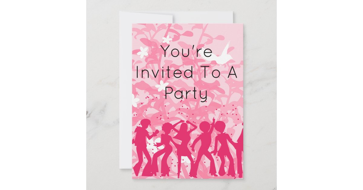 You're Invited To A Party Invitation | Zazzle