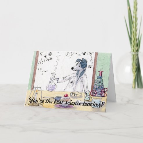Science Teacher Cards | Zazzle UK
