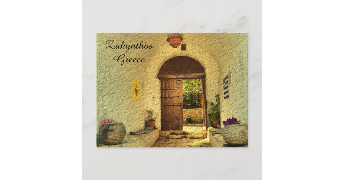 Zakynthos, Greece postcard | Zazzle