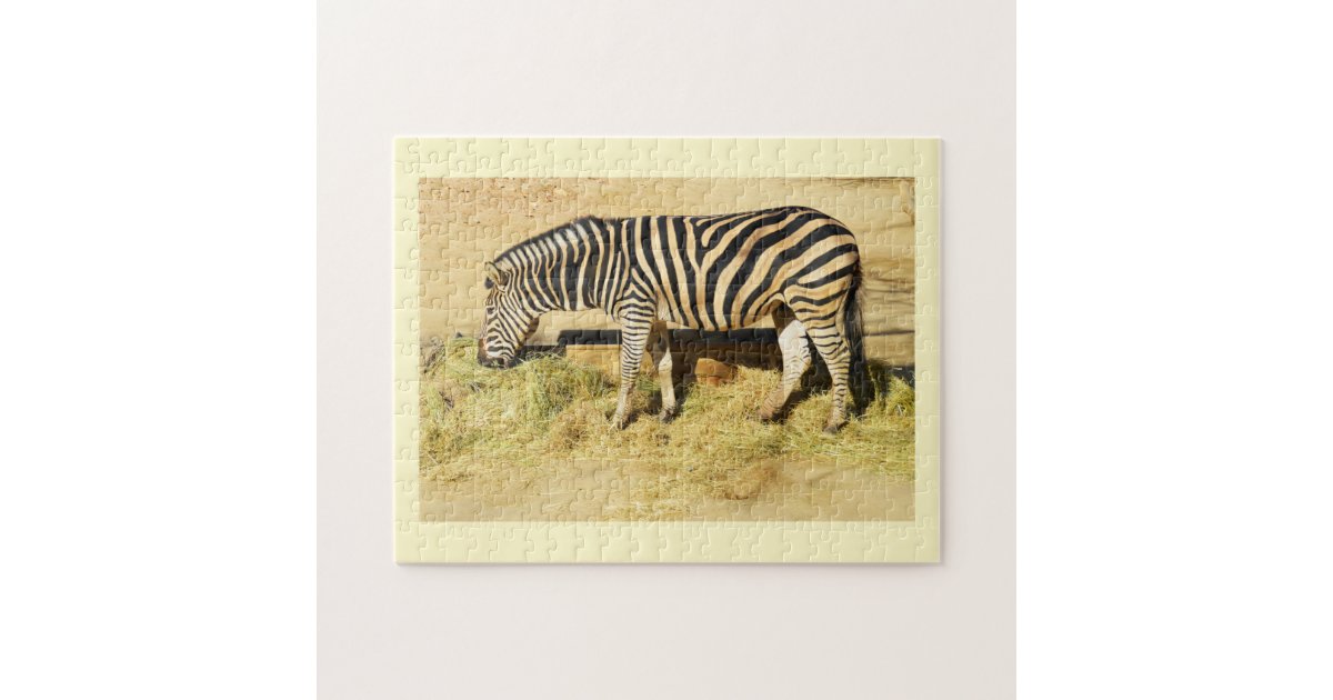 Zebra Jigsaw Puzzle | Zazzle.co.uk