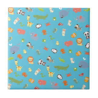 Animal Print Ceramic Tiles | Zazzle.co.uk
