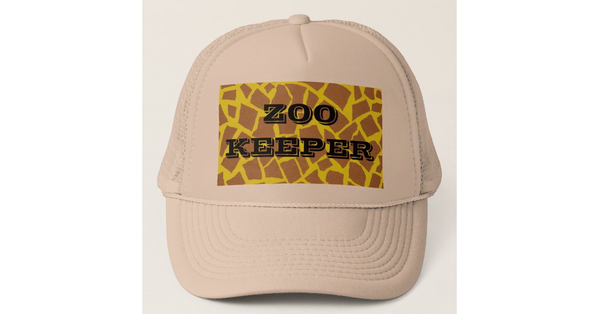 Zookeeper Trucker Hat | Zazzle